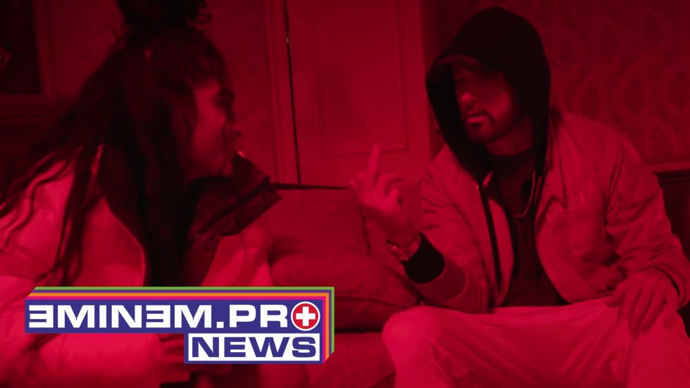 Eminem shared the secret of his middle finger