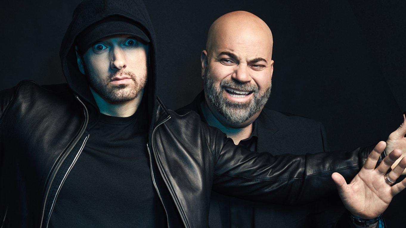 Eminem Presents Animation for Skit with Paul Rosenberg