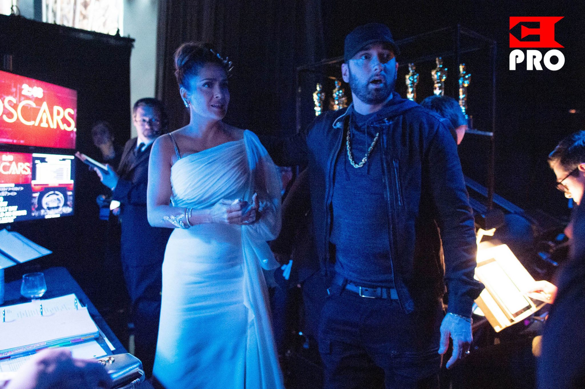 Eminem’s Backstage At The 92nd Academy Award Ceremony