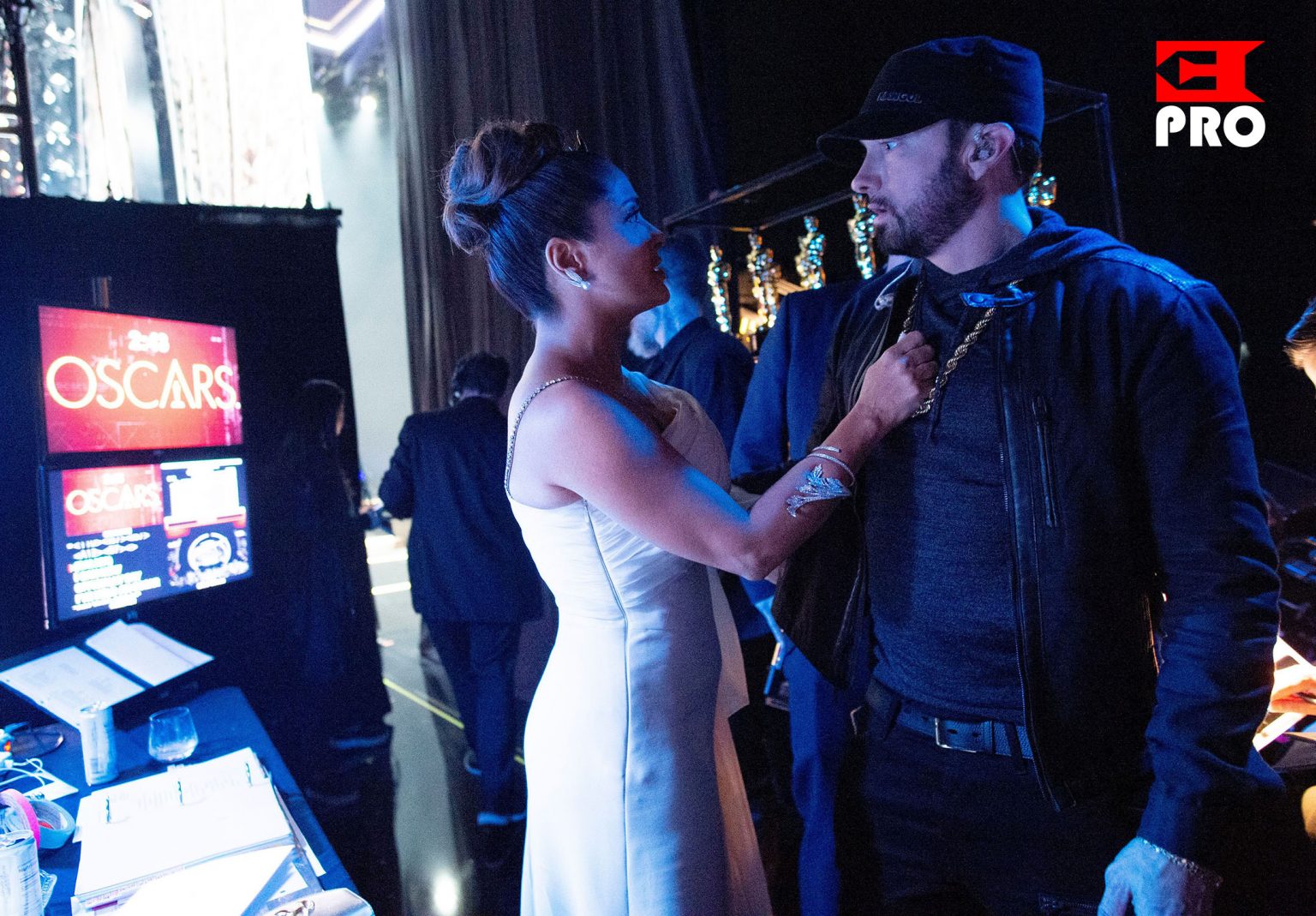 Eminem’s Backstage At The 92nd Academy Award Ceremony
