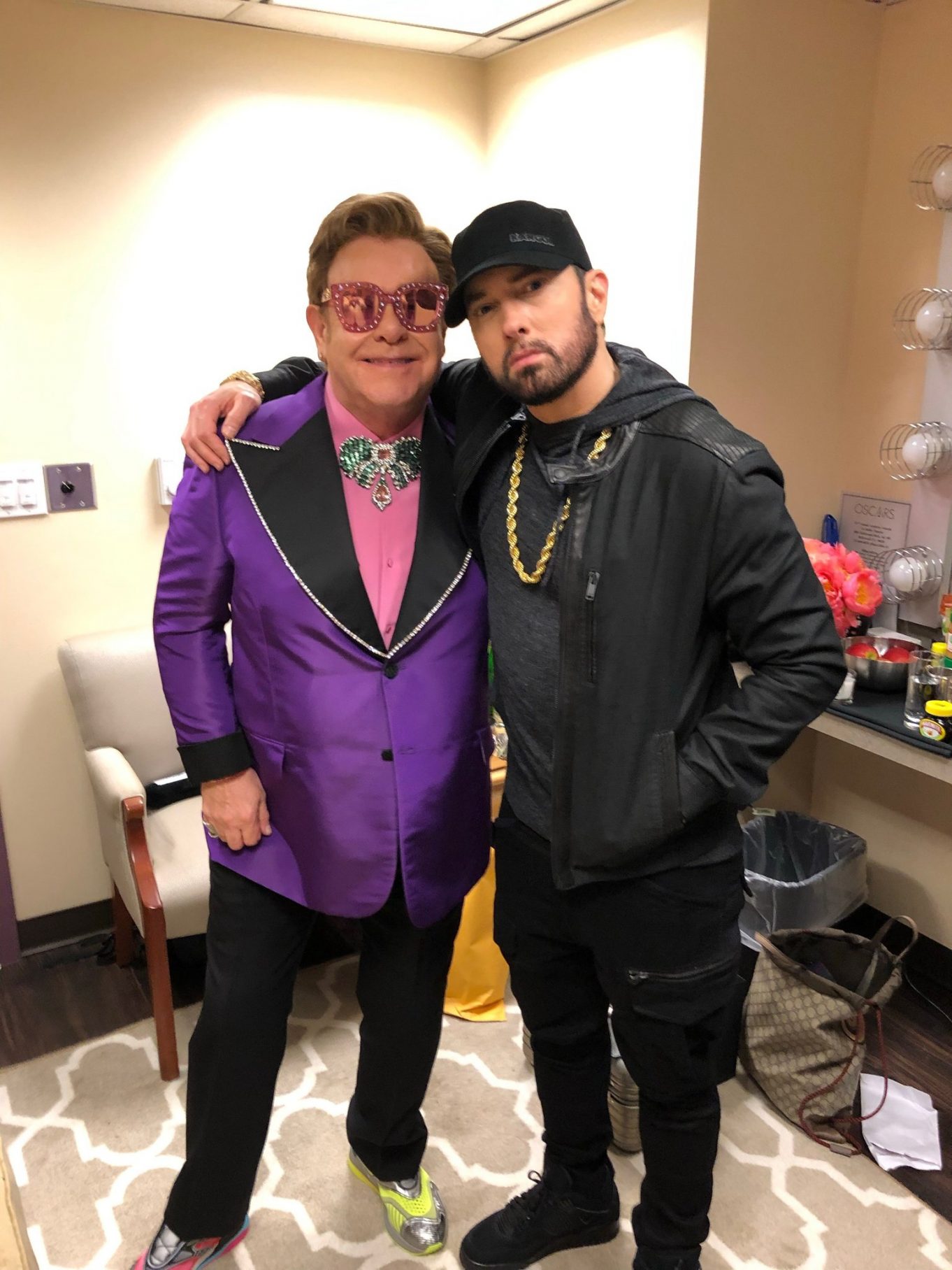 Eminem’s Backstage At The 92nd Academy Award Ceremony