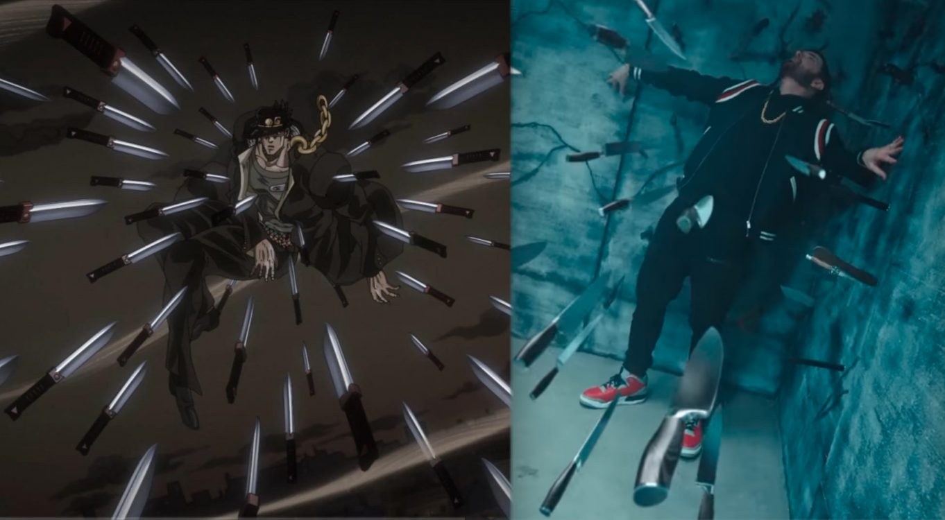 Anime reference in Eminem’s “Godzilla”