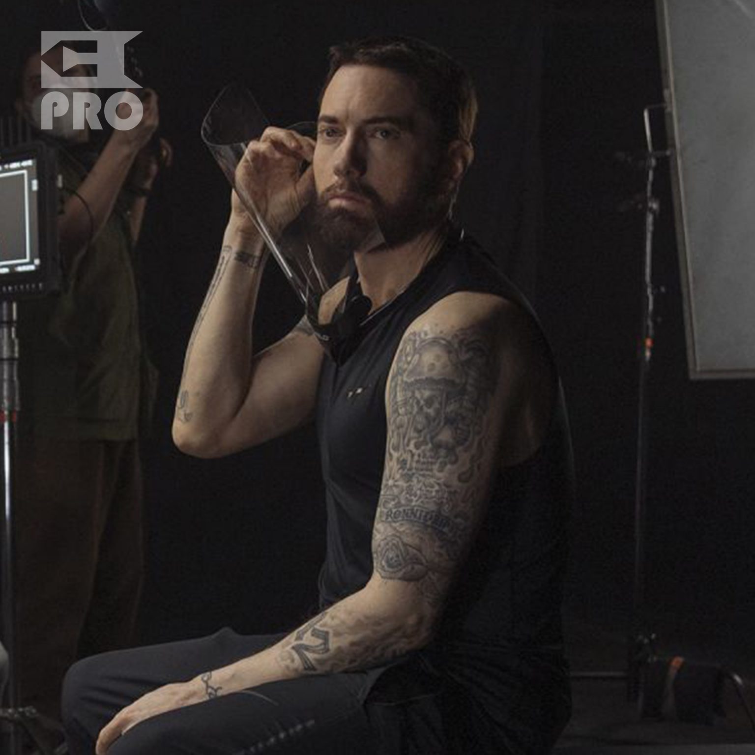 Hi-Res Backstage Photos From Eminem’s “Higher” Video (Exclusive HQ)
