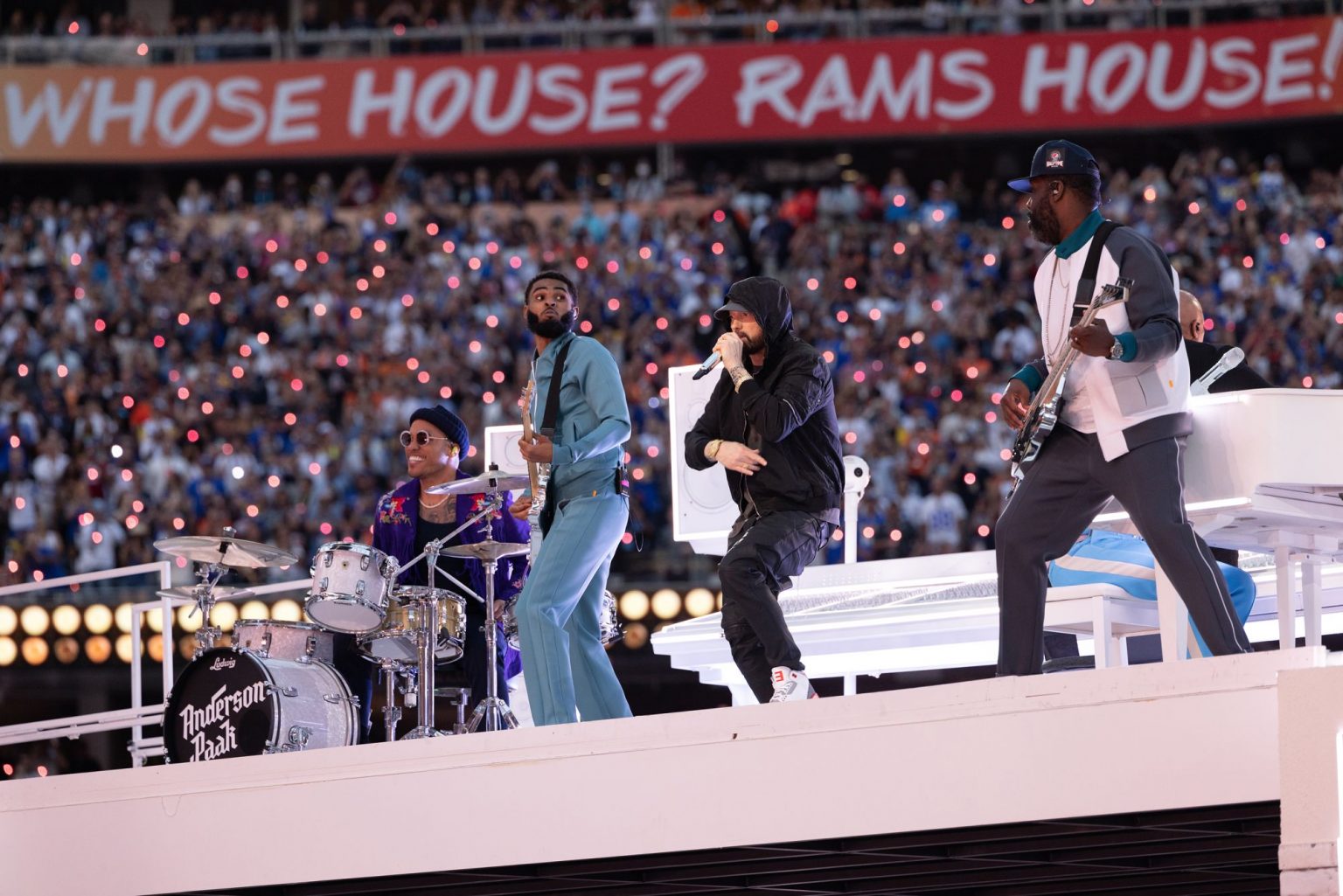 Watch Super Bowl Halftime Show Backstage and Rehearsals Footage with ...