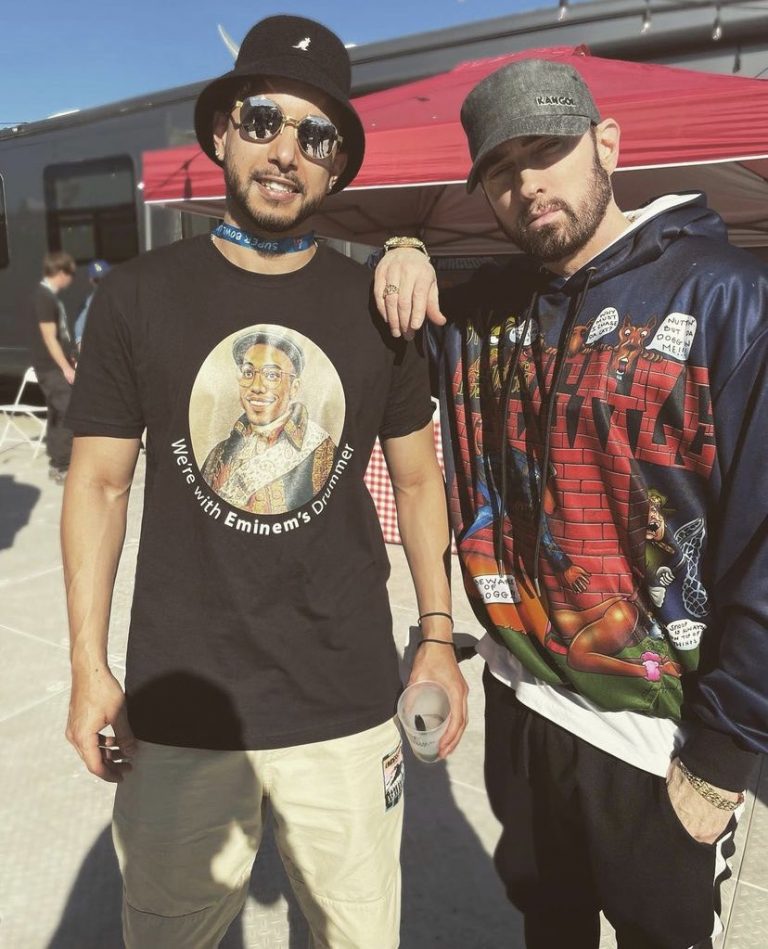 Eminem Backstage: Pictures From SoFi Stadium with Fans and Celebrities ...