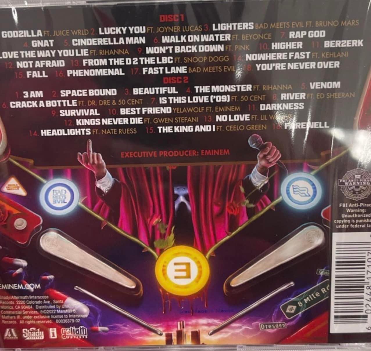 Tracklist, Booklet and New Song Leaked From Eminem’s New Compilation