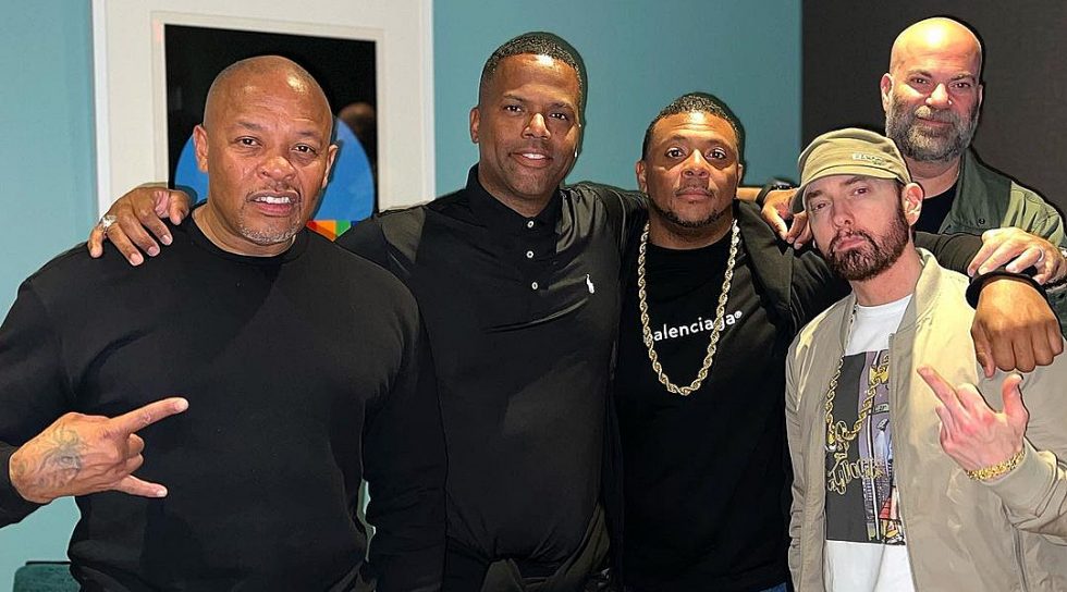 Eminem, Dr. Dre and Friends Visited Las Vegas Show