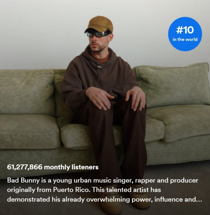 Эминем обогнал Дуа Липу на 11-ой строчке глобального чарта Spotify. Bad Bunny следующий? | www ...