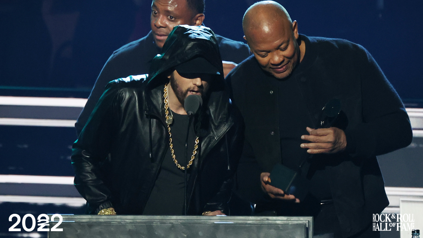 See Official Photo Gallery From Eminem’s 2022 Induction Ceremony