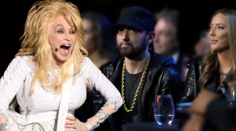 Eminem’s Daughter Says Dolly Parton Enjoyed His Rock Hall Performance