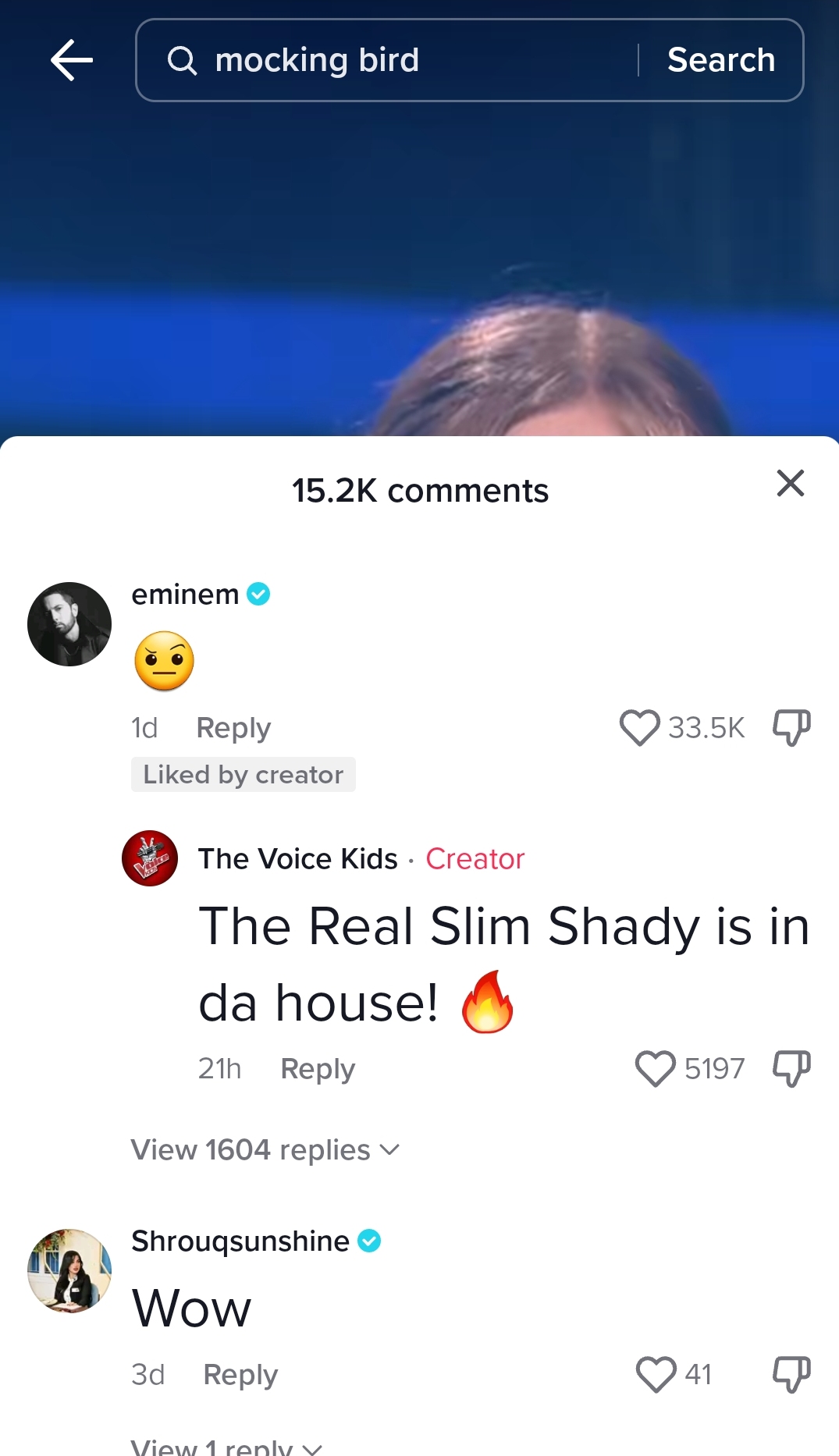 Eminem Commented on The Voice Kids TikTok Video | Eminem.Pro - the ...