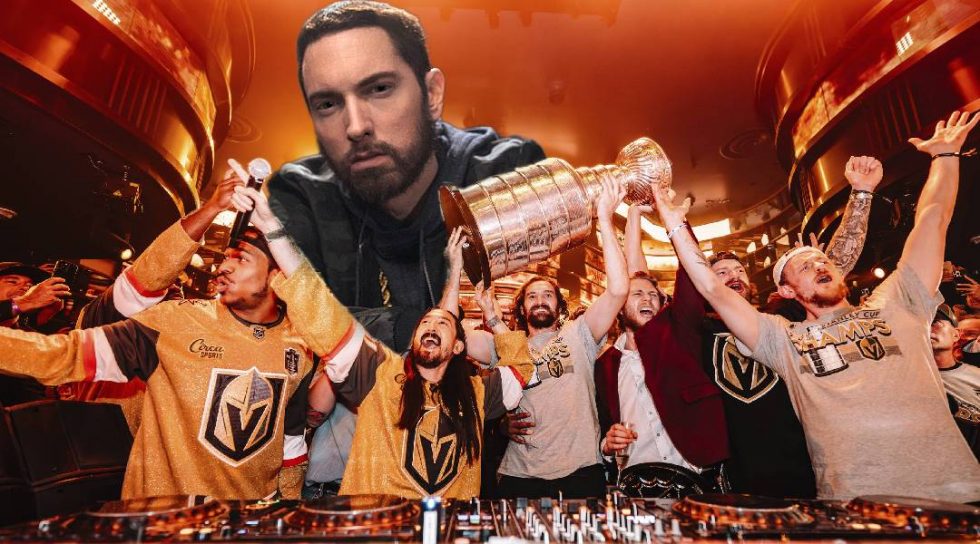 Vegas Golden Knights Celebrate Stanley Cup Win Rapping Eminem’s Hit ...