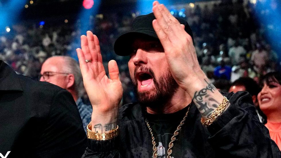 Eminem Watched Crawford Fight From Ringside Seats with Turki Al-Sheikh ...
