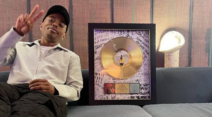 Westside Boogie Receives His First Gold RIAA Plaque