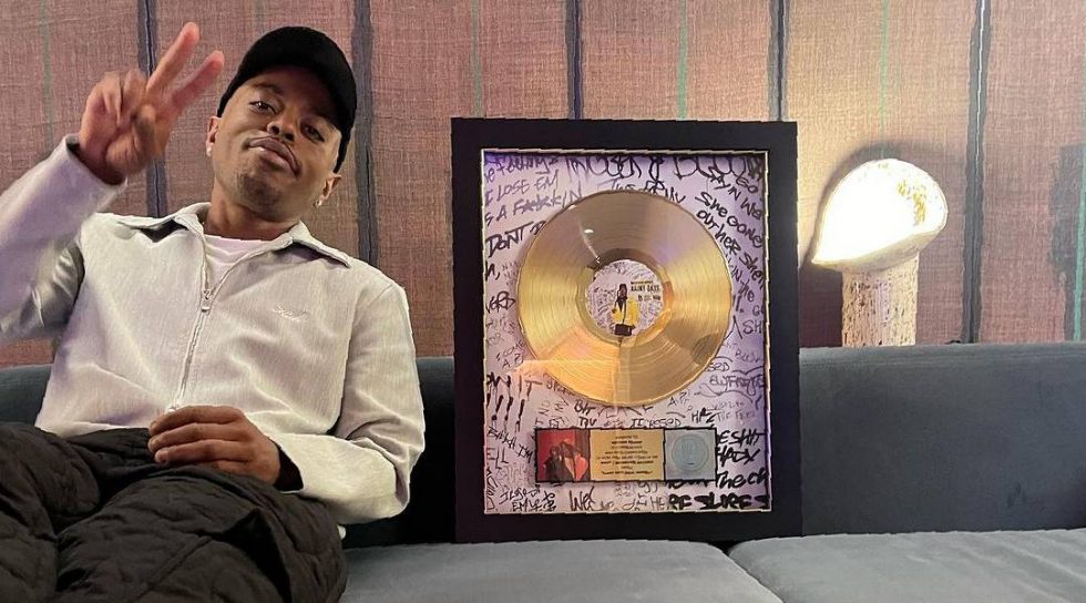 Westside Boogie Receives His First Gold RIAA Plaque