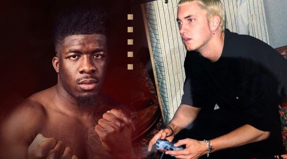 Adeleye Says He Was Playing Boxing Game with Eminem