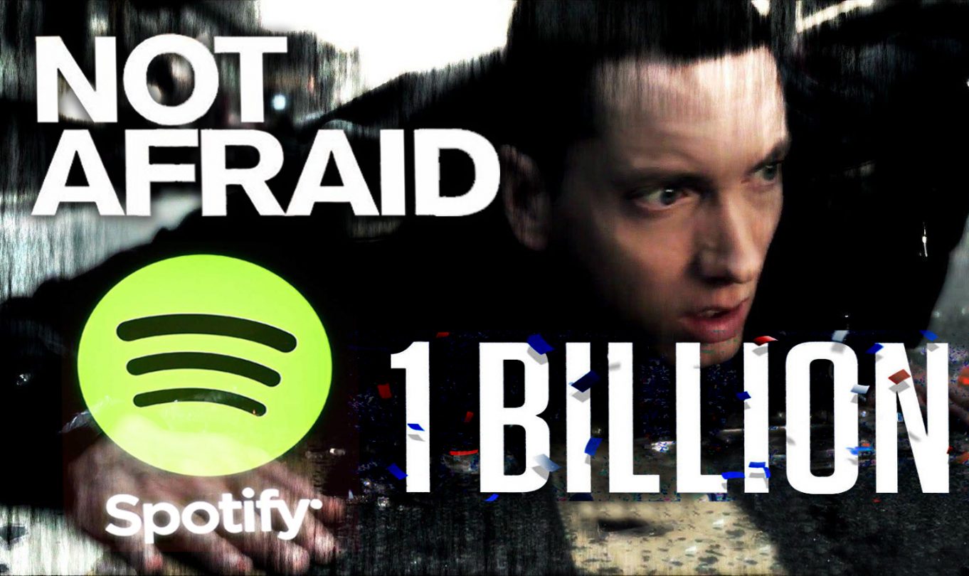 Eminem — “Not Afraid” Surpassed 1 Billion Streams on Spotify