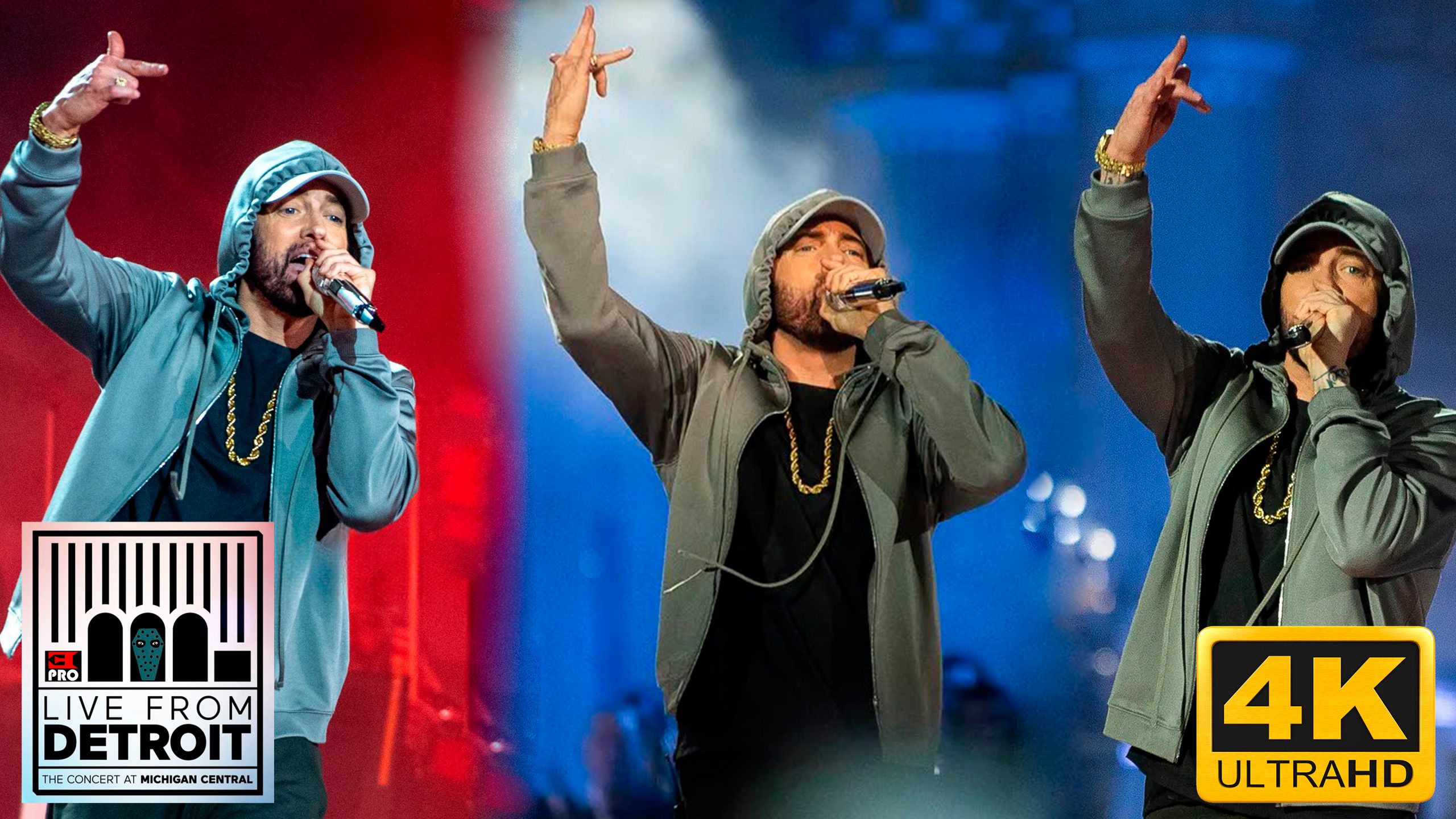 Watch Eminem on Stage in 4K / UltraHD Doing Houdini and Other Hits From ...