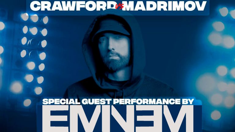 Watch Eminem Performing in Los Angeles at Boxing Match