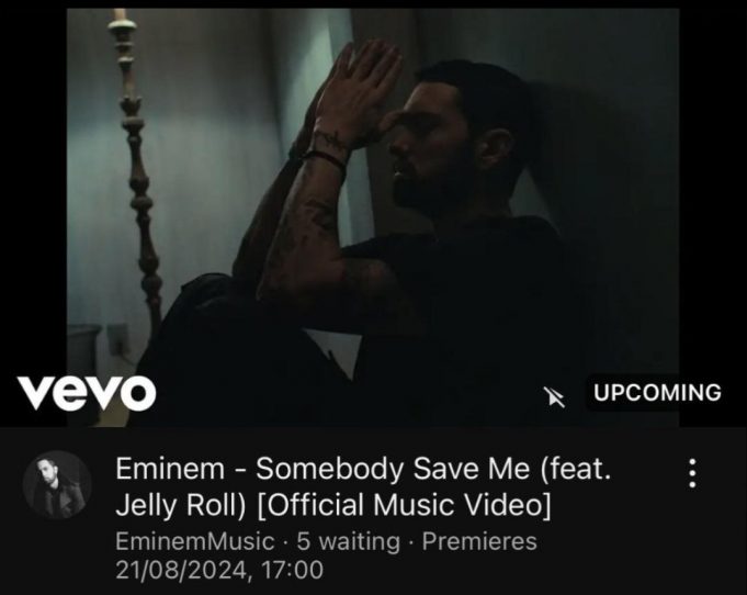 Eminem Possibly Drops Music Video for “Somebody Save Me” ft. Jelly Roll ...