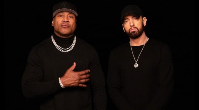 New Photo of LL Cool J and Eminem Promoting “Murdergram Deux” Shared by ...
