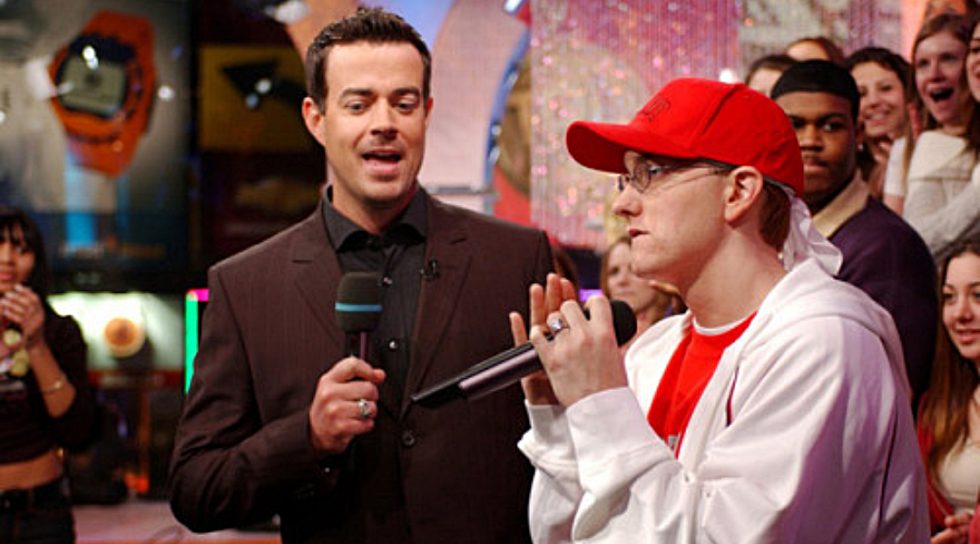 MTV Throwback: Carson Daly Wants Eminem Back on TRL