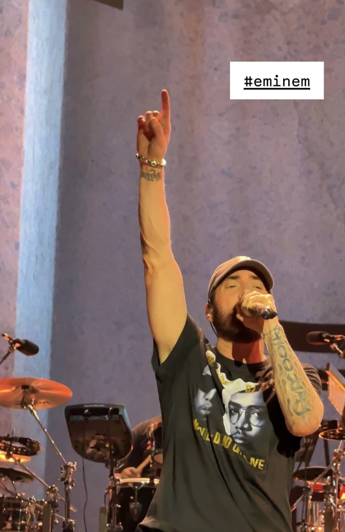 Video: Fans’ Dreams Come True: Eminem Performing “Venom”, “Godzilla ...