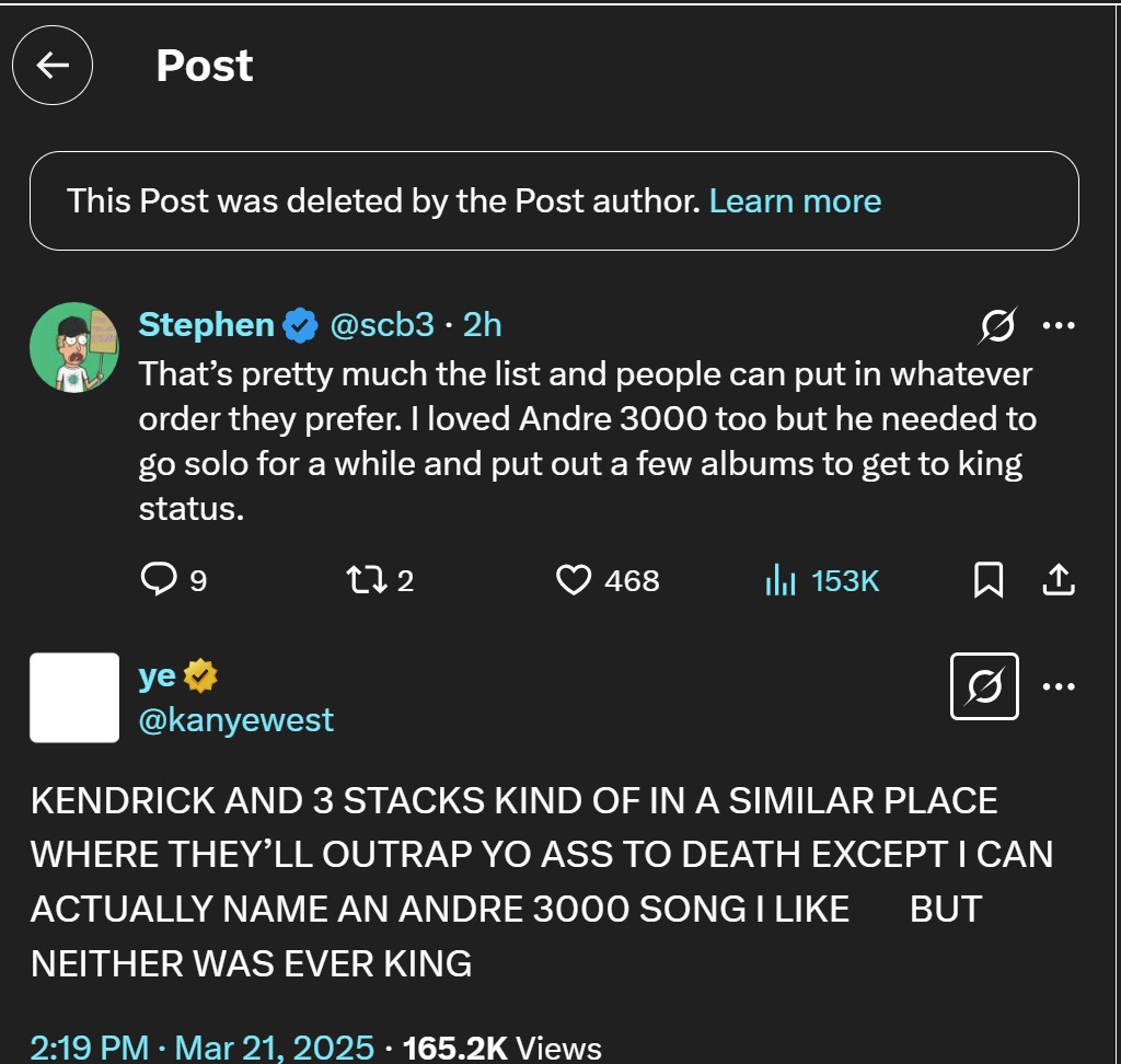 In the wild world of social media, nothing stays quiet for long ...