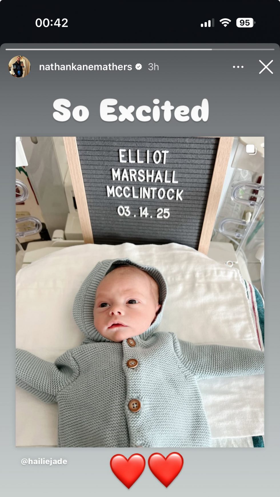 Eminem’s Family and Friends Celebrate the Arrival of Baby Elliot Marshall