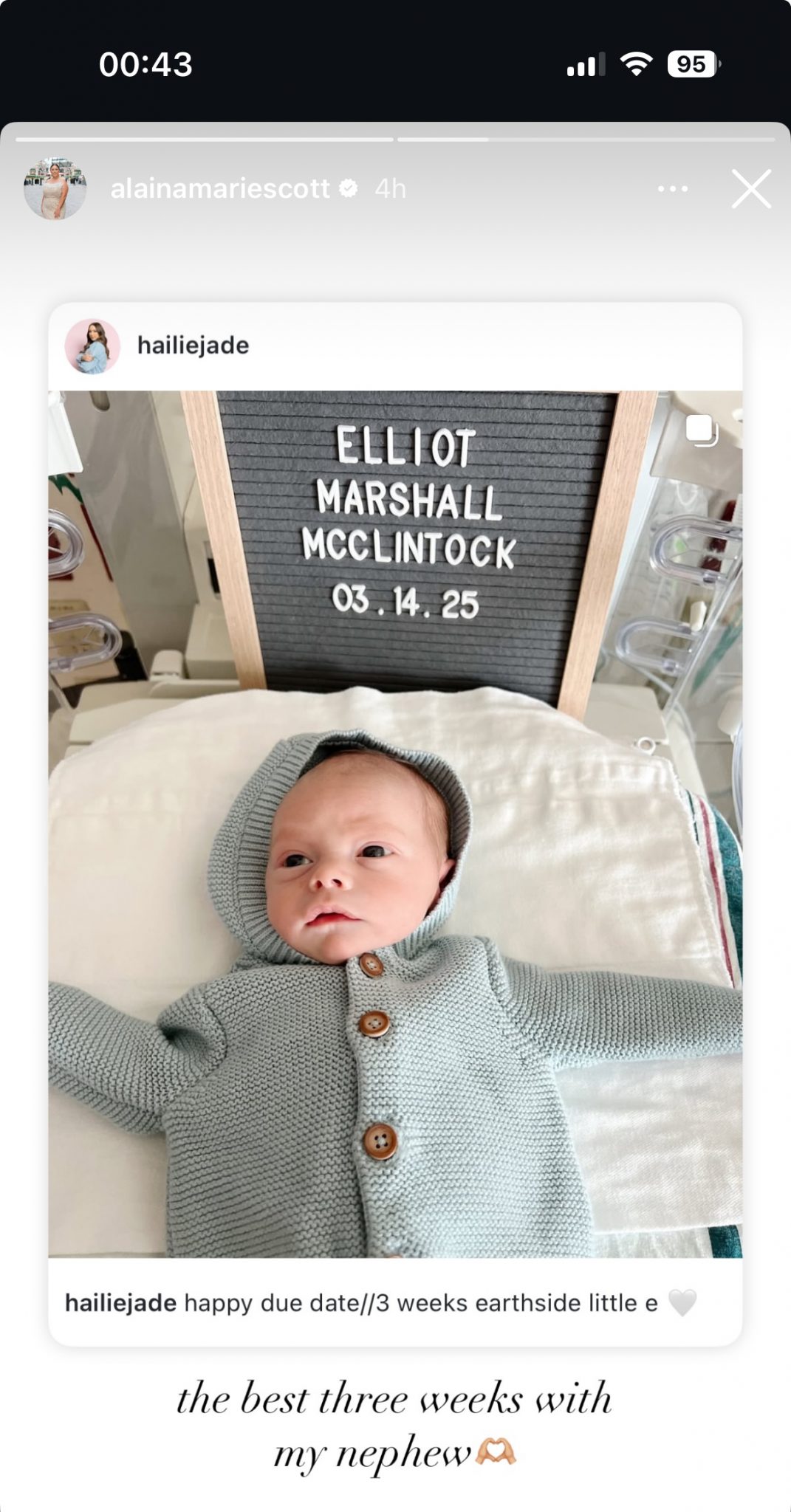 Eminem’s Family and Friends Celebrate the Arrival of Baby Elliot Marshall