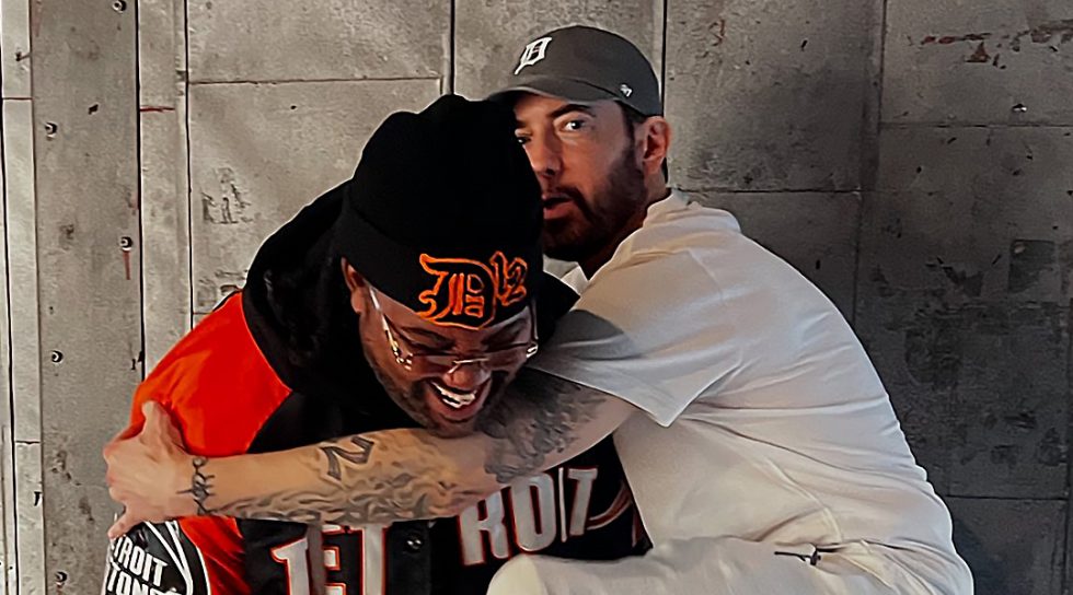 Kuniva Shares New Photo With Eminem: “My Big Brother 4 Life”