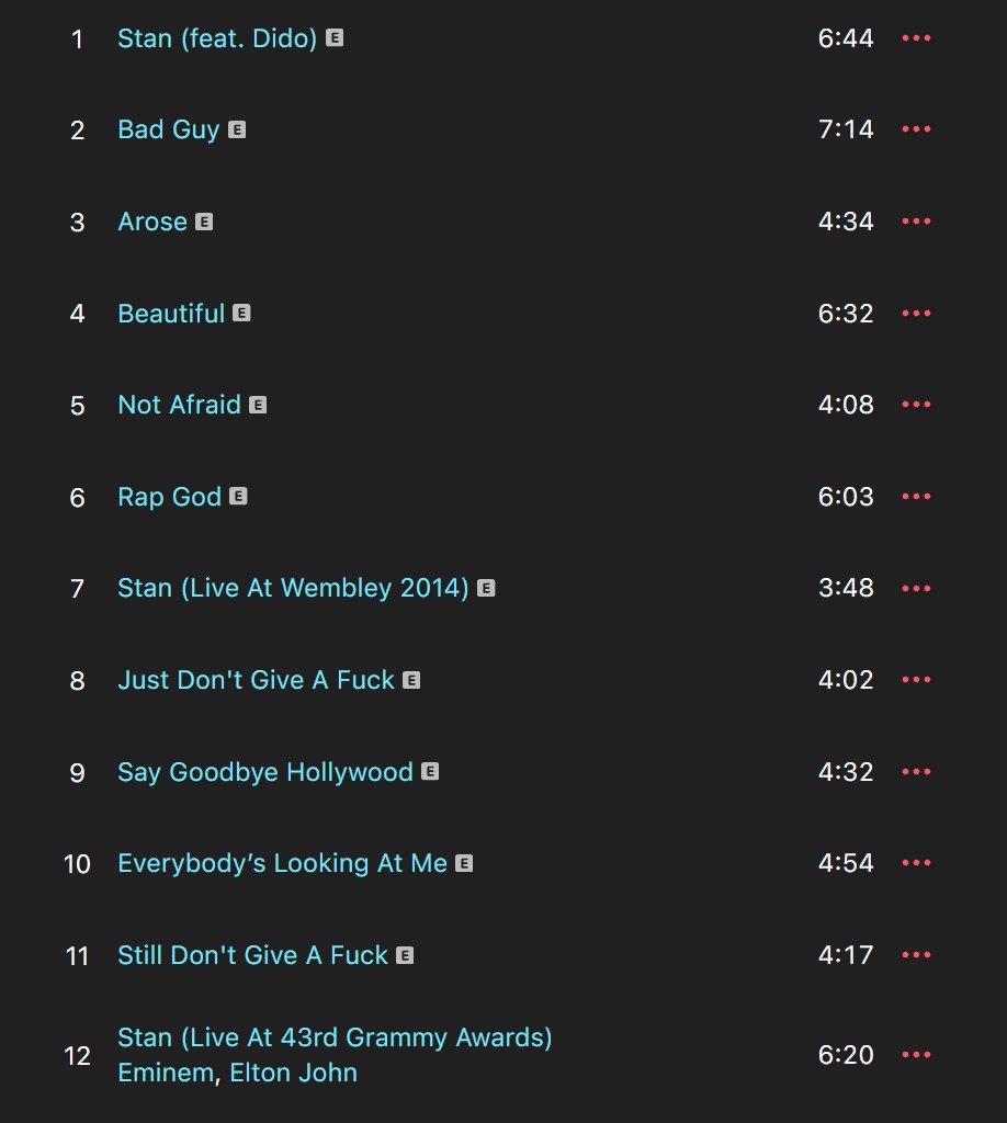 STANS Soundtrack Lands with New Track from Eminem