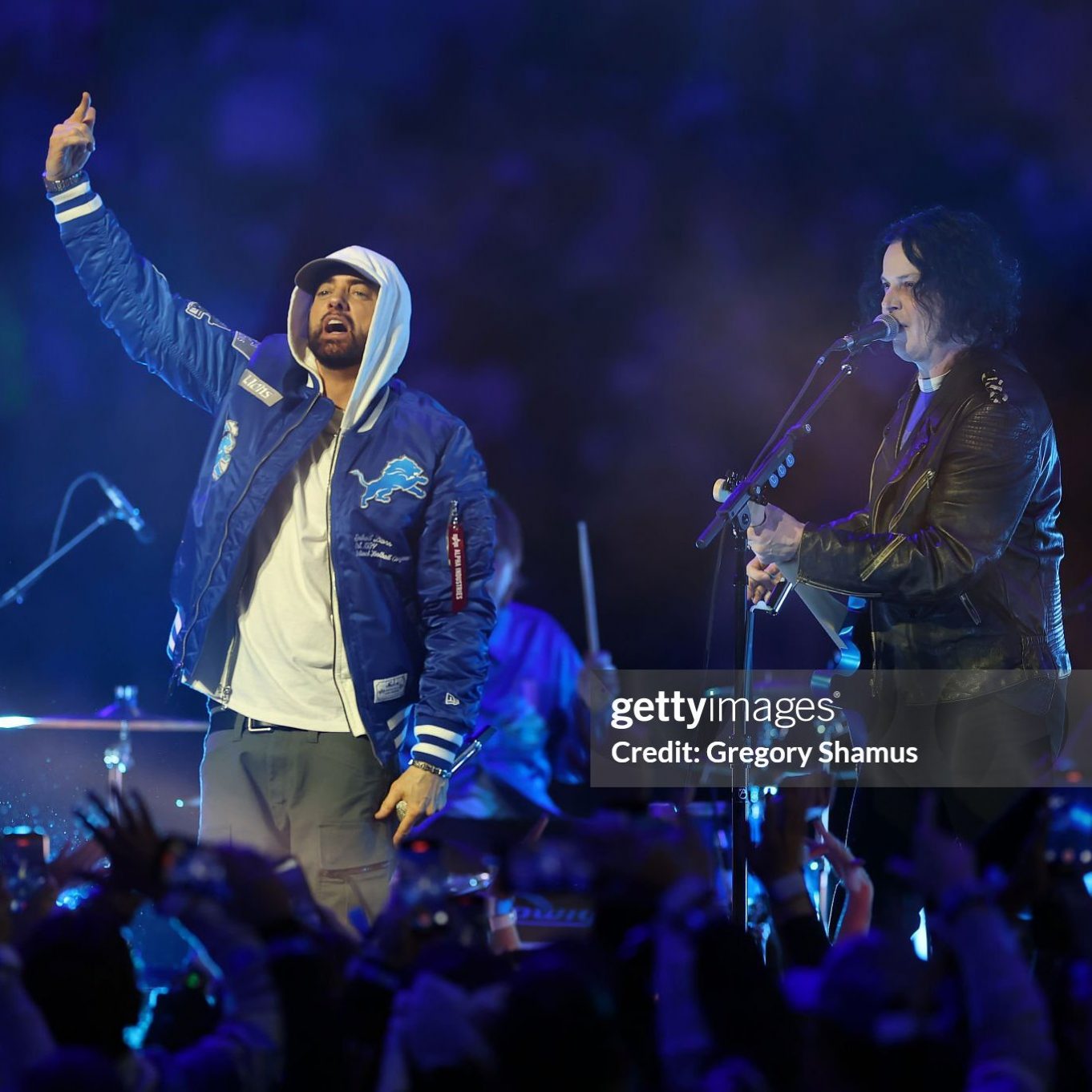 Eminem Joins Jack White for Historic Detroit Halftime Show
