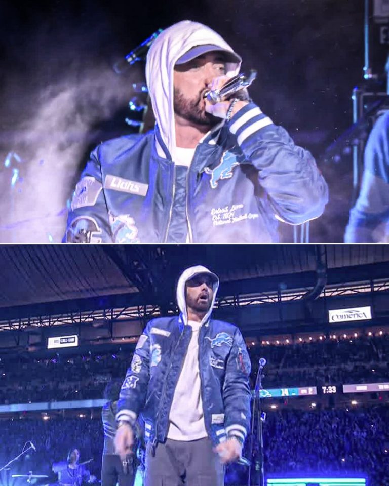 “DETROIT JUST EXPLODED!” — Eminem STORMS the Thanksgiving Halftime Show ...