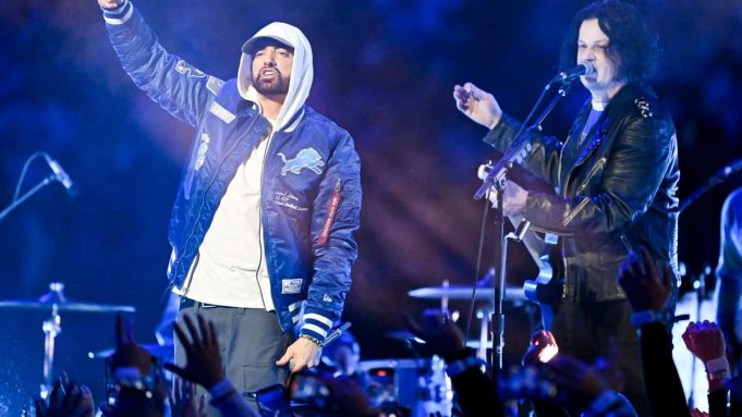 Eminem Joins Jack White for Historic Detroit Halftime Show